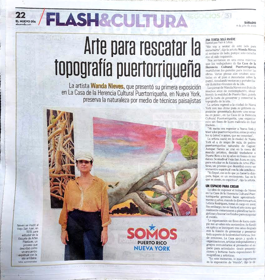 Wanda Nieves – Borinquen Art Exposition – La Casa de la Herencia ...